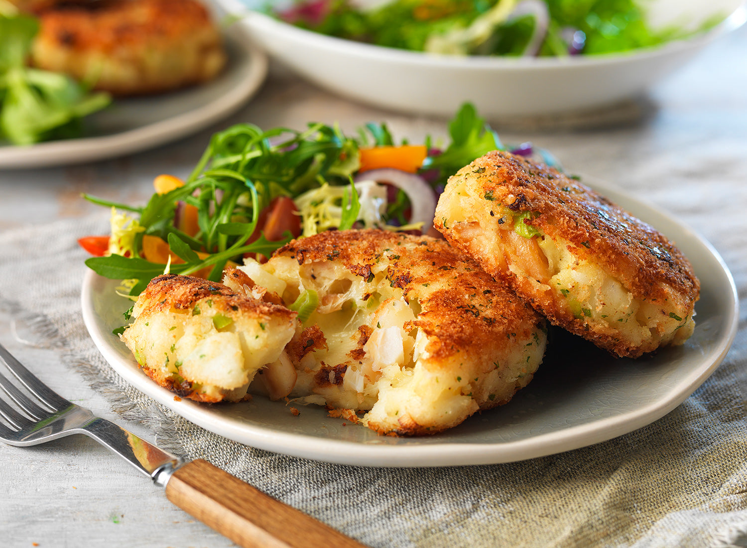 Smokey Beech Wood Fishcakes