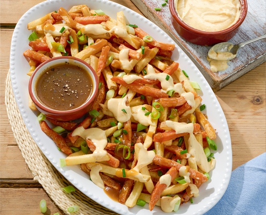 Poutine with Rock Star Cheese | Snowdonia Cheese Co