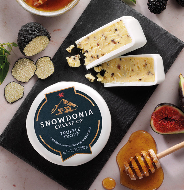 Truffle Trove Extra Mature Cheddar Infused with Black Summer Truffle
